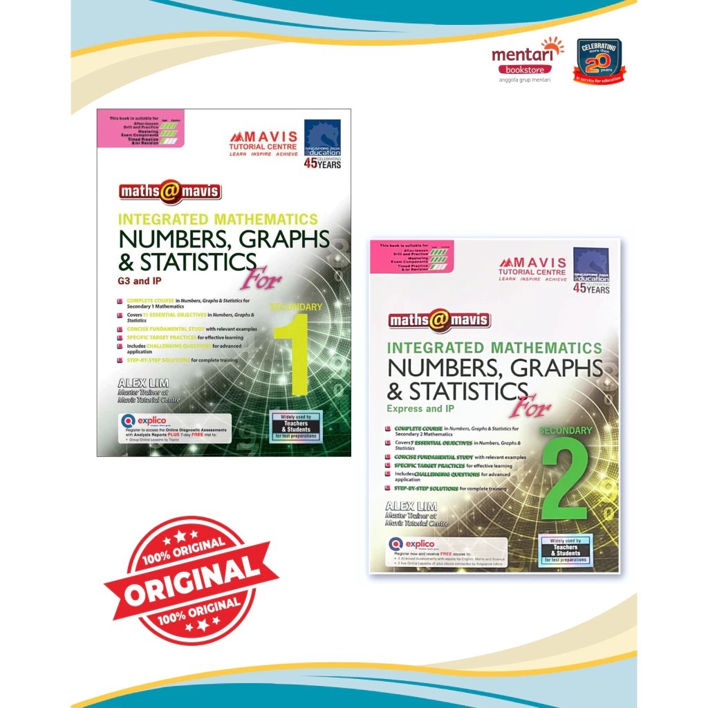 Jual SAP - INTEGRATED MATHEMATICS NUMBERS, GRAPHS & STATISTICS For ...