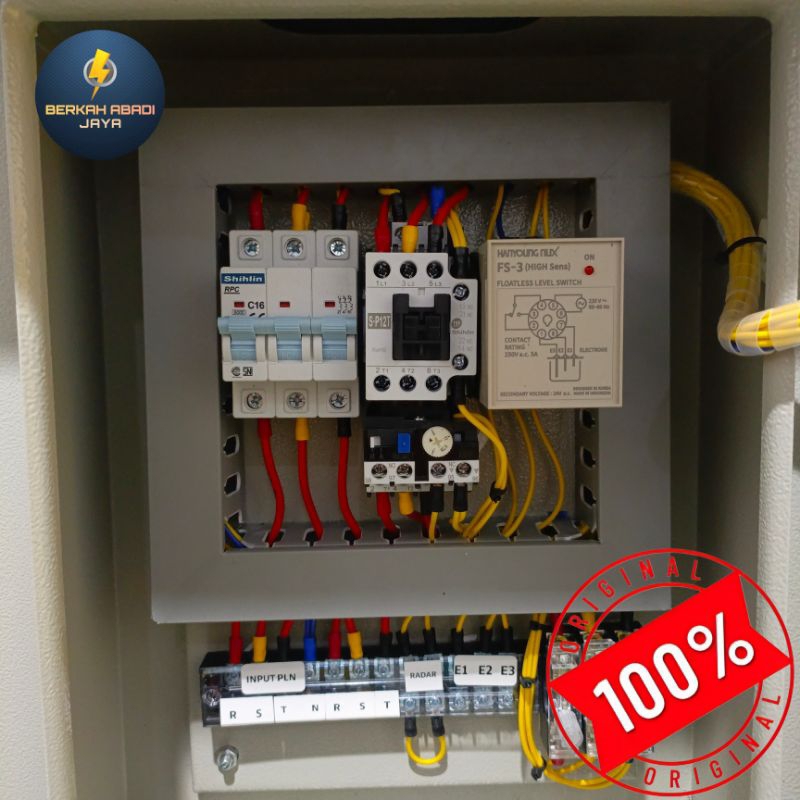 Jual panel pompa air Submersible 3phase otomatis wlc | Shopee Indonesia