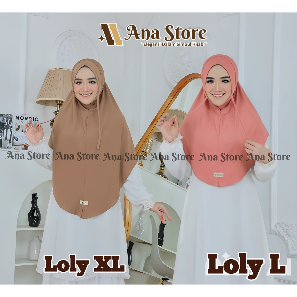 Jual 𝐌𝐚𝐟 𝐇𝐢𝐣𝐚𝐛 𝗟𝗼𝗹𝘆 𝗟 𝐗𝐋 - Hijab Instan Loli Jamila Terbaru Kekinian ...