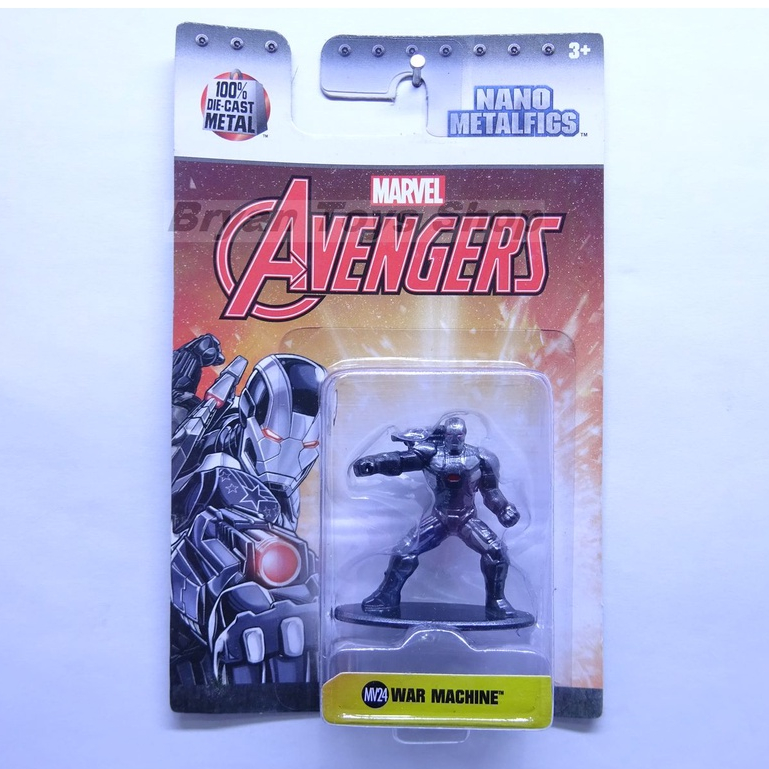Jual Jada Nano Metalfigs Marvel Avengers War Machine | Shopee Indonesia