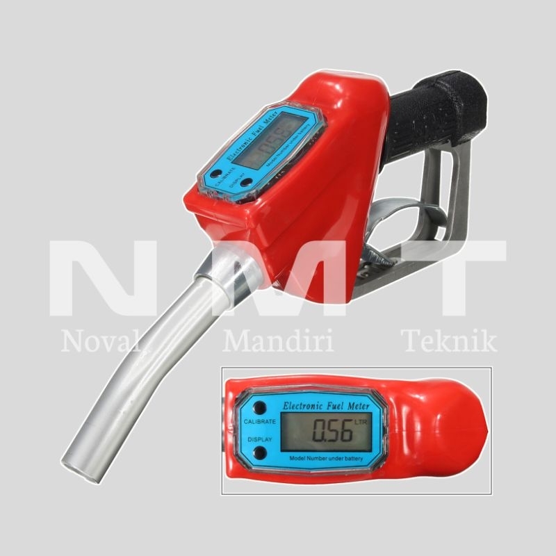 Jual nozzle solar gun Digital Gun solar flus Flow meter Gun transfer ...