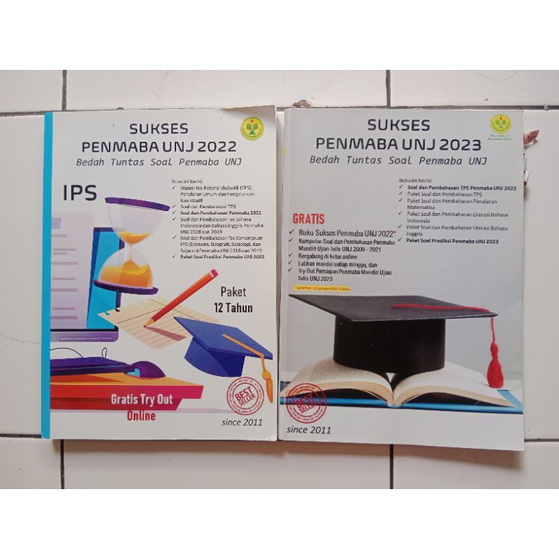 Jual Preloved Buku Sukses Penmaba UNJ 2023 & Penmaba UNJ 2022 IPS ...
