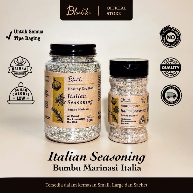 Jual Blantika - Healthy Dry Italian Seasoning / Bumbu Marinasi Italia ...