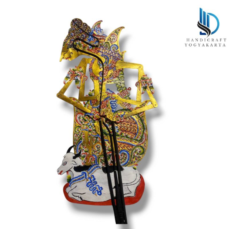 Jual wayang kulit asli BATARAGURU ukuran -+60 cm gapit bambu kualitas ...