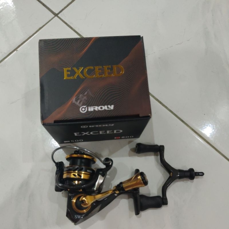 Jual reel iroly exceed 800 new 2025 | Shopee Indonesia
