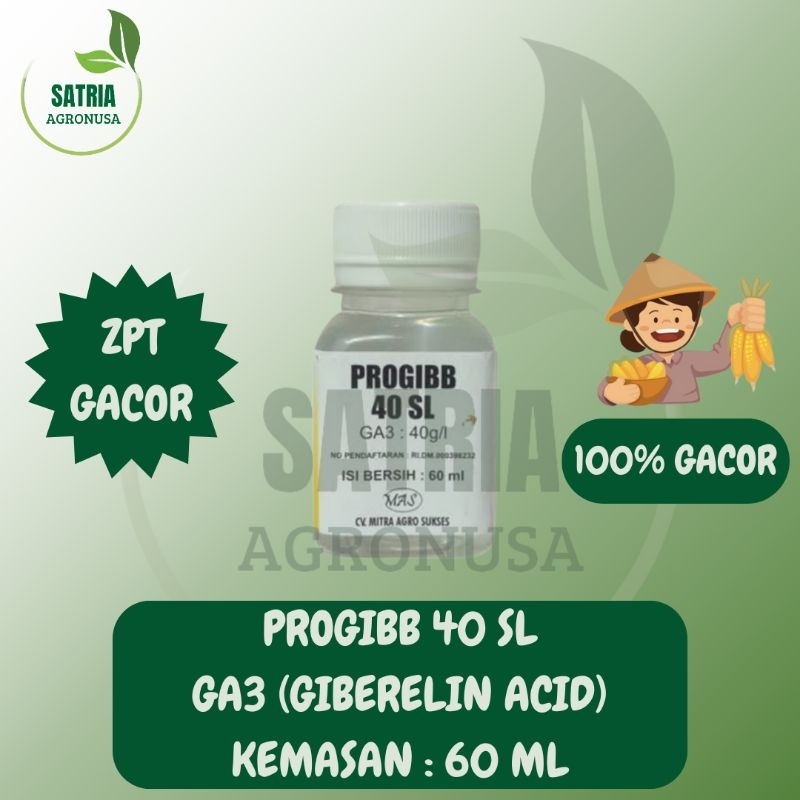 Jual PROGIB 40 SL 60 ML - GA3 PEMACU PERTUMBUHAN TANAMAN | Shopee Indonesia