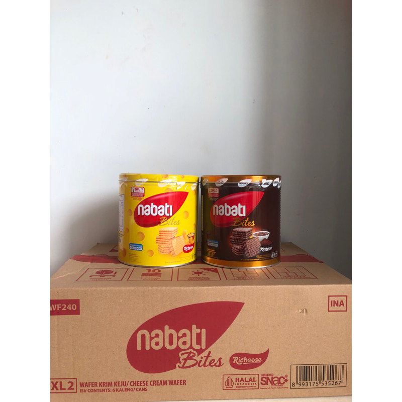 Jual NABATI WAFER COKLAT KALENG/ NABATI WAFER KALENG / NABATI WAFER ...