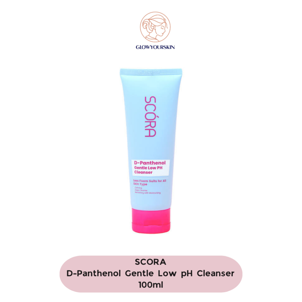 Jual SCORA D-Panthenol Gentle Low pH Cleanser 100ml | Shopee Indonesia