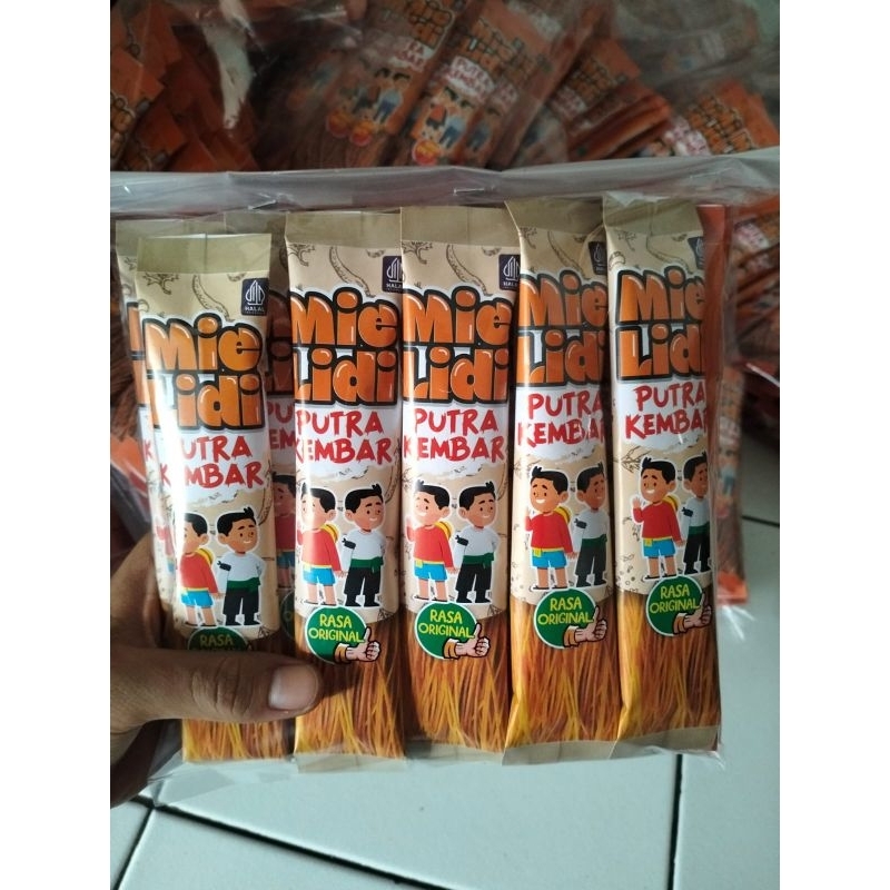 Jual Mie Lidi Karakter Putra Kembar(isi 20) | Shopee Indonesia