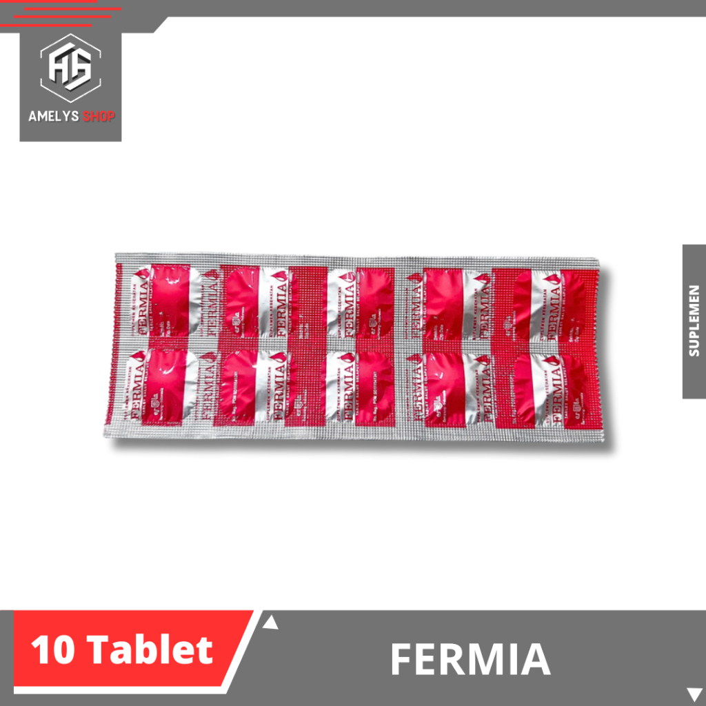 Jual FERMIA SUPLEMEN KESEHATAN - MEMBANTU MEMENUHI KEBUTUHAN ZAT BESI ...