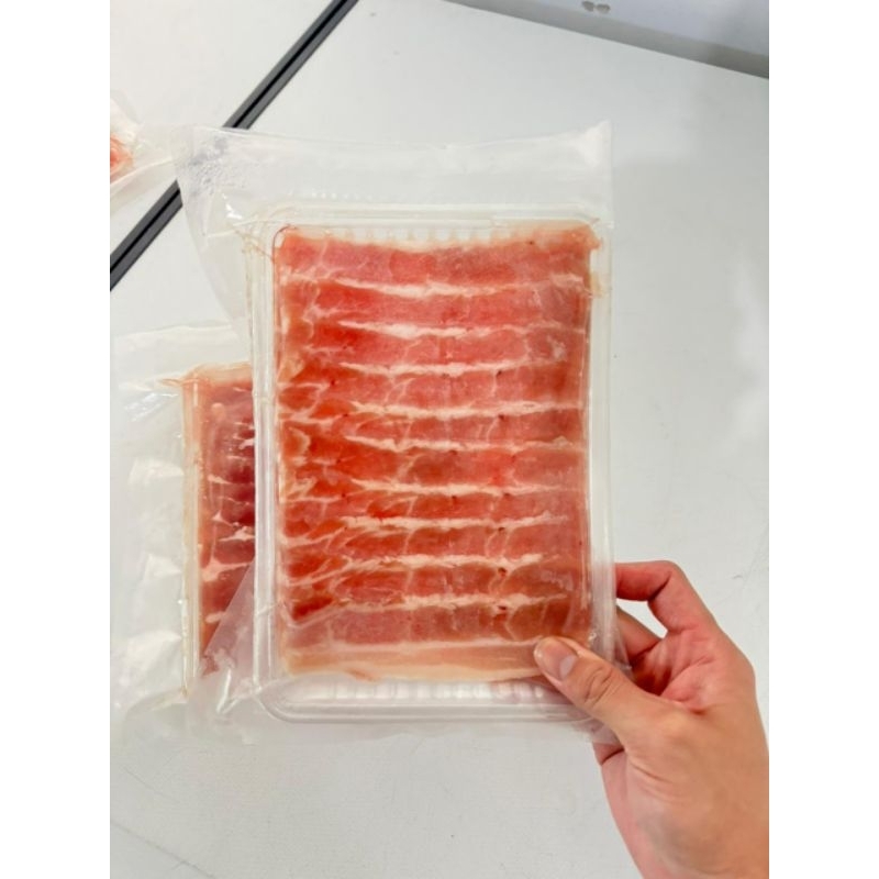 Jual Pork Belly Sliced Shabu2 Import !! | Shopee Indonesia