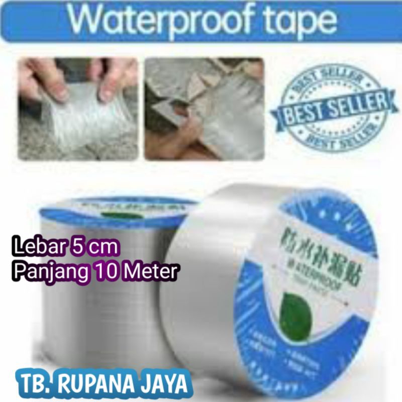 Jual Lakban Anti Bocor Aluminium Foil Waterproof / Tape Tahan Panas dan Anti Air | Shopee Indonesia