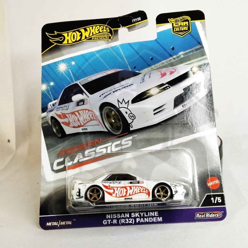 Jual DIECAST HOTWHEELS PREMIUM NISSAN SKYLINE GT-R (R32) PANDEM ...