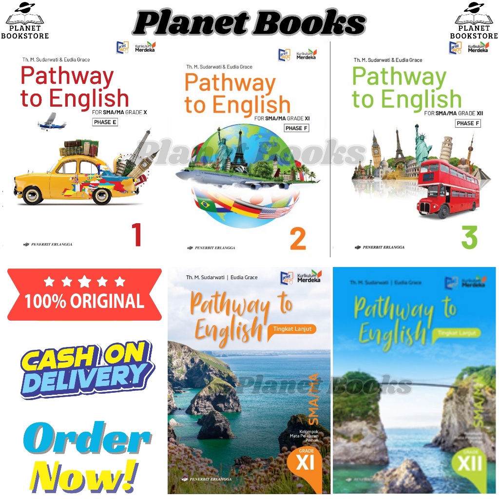 Jual BUKU PATHWAY TO ENGLISH DAN PATHWAY TO ENGLISH TINGKAT LANJUT ...