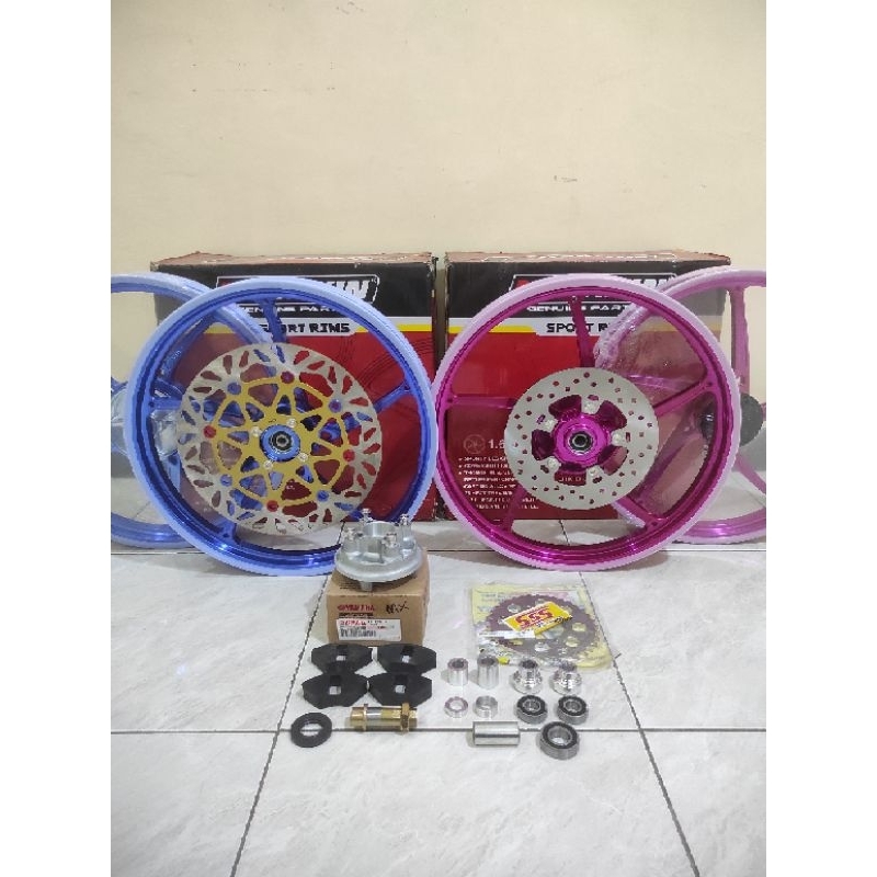 Jual paket velg mutakin 515 Oz PNP ninja r ss fullset | Shopee Indonesia