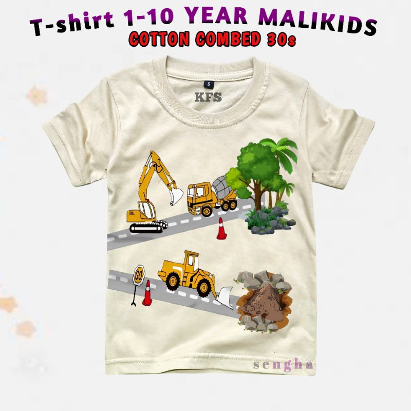 Jual Baju Kaos Excavator Beco Stum Kendaraan Alat Berat Unisex usia 1 ...