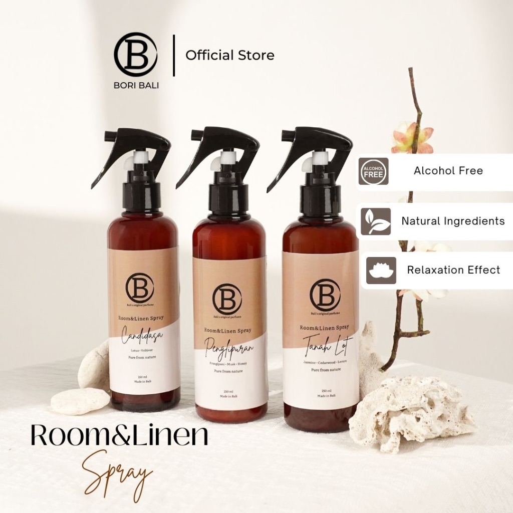 Jual Pengharum Ruangan-aromatherapy Bali-Tiga aroma manis BORI- Room ...