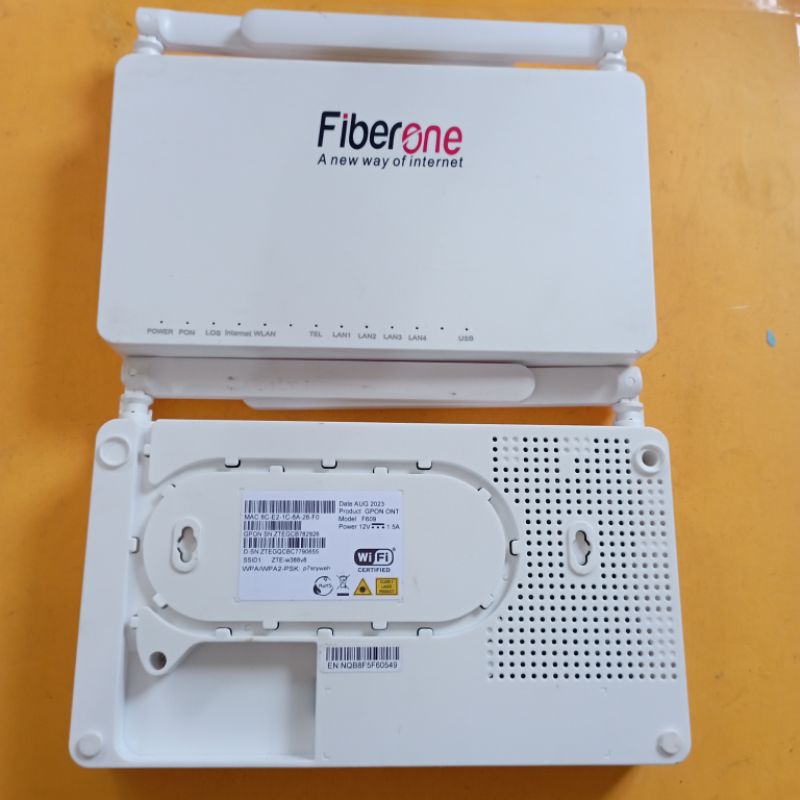 Jual Fiberone F609 GPON ONT WIRELESS MODEM | Shopee Indonesia