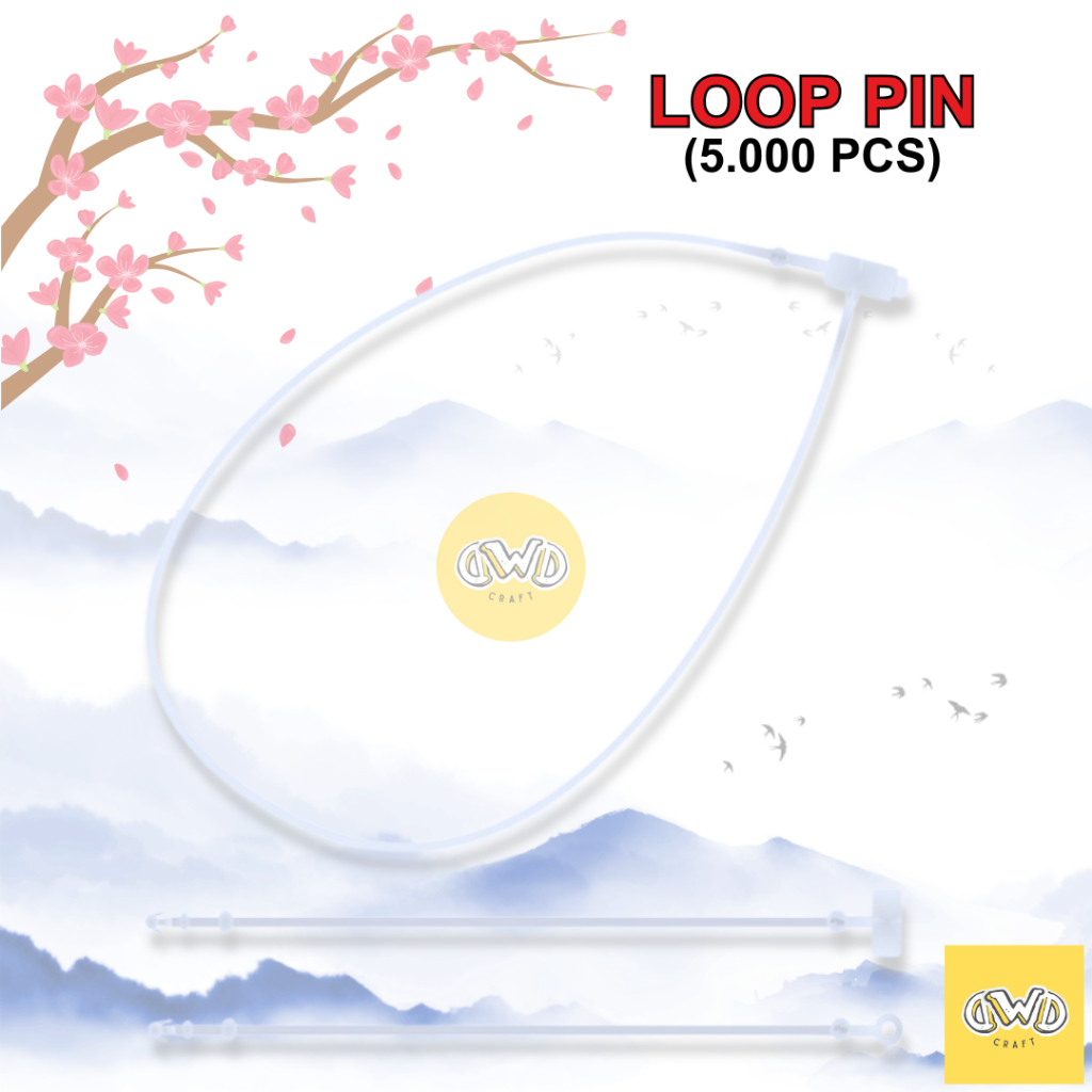 Jual LOOP PIN / Plastik Lock Hang Tag Pin 5000 pcs | Shopee Indonesia