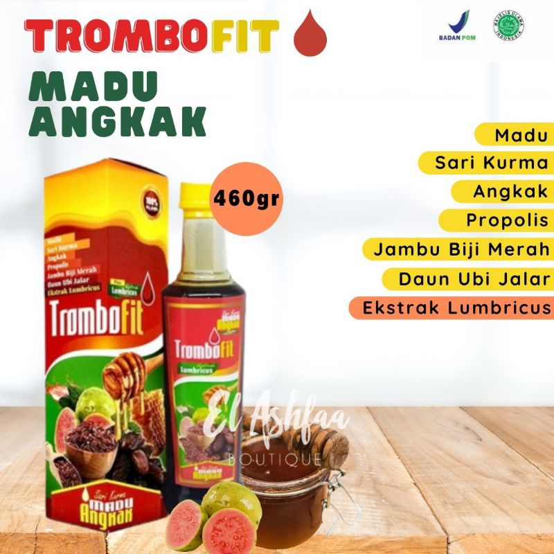 Jual Trombofit Madu Angkak - El Ashfaa Boutique | Shopee Indonesia