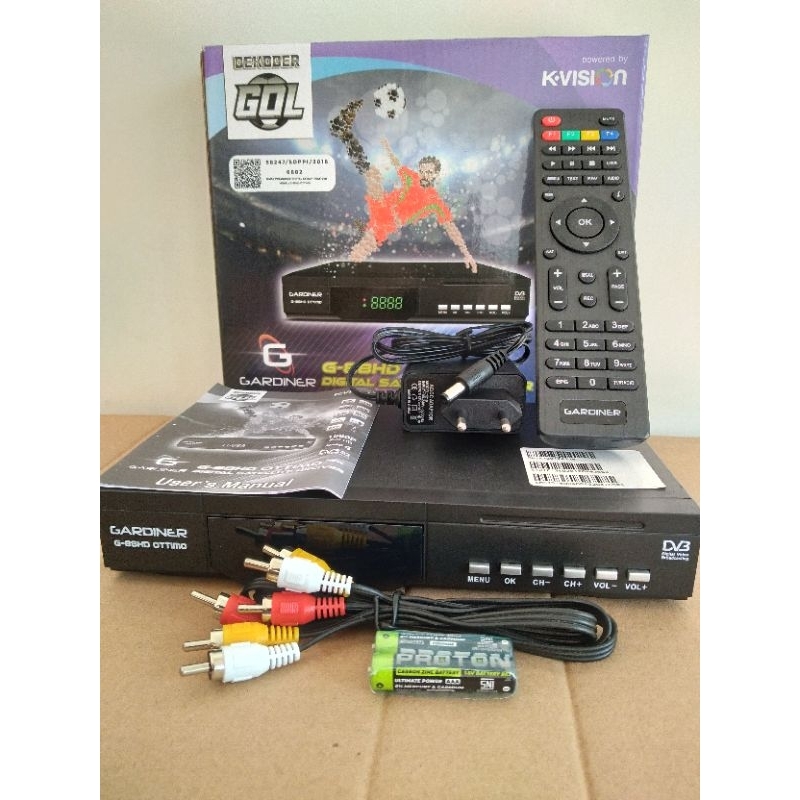 Jual Receiver Gardiner Ottimo K-Vision | Shopee Indonesia