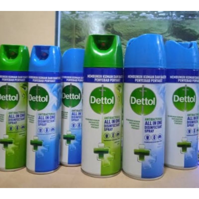 Jual DETTOL Disinfectant spray 225mL - Morning Dew / Crisp Breeze ...