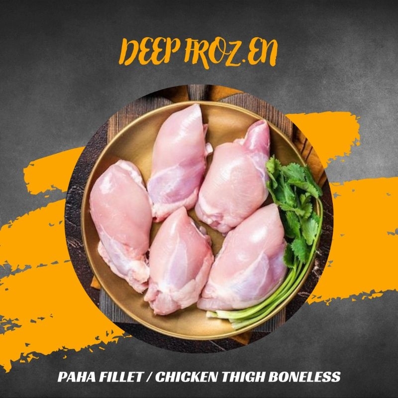 Jual Paha Fillet || Chicken Thighs Boneless || paha bone less | Shopee ...