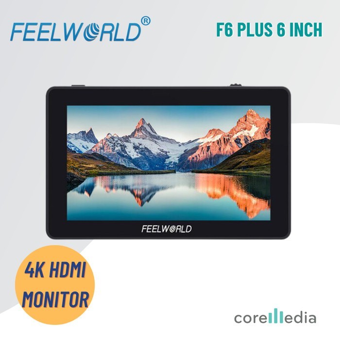 Jual FeelWorld F6 Plus Monitor 6 inch 4K HDMI Monitor F6+ - 6 inch | Shopee Indonesia