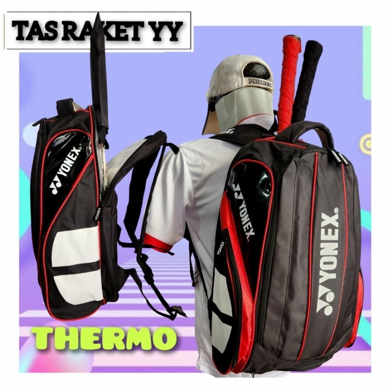 Jual TAS RAKET RANSEL THERMO BADMINTON BULUTANGKIS | Shopee Indonesia