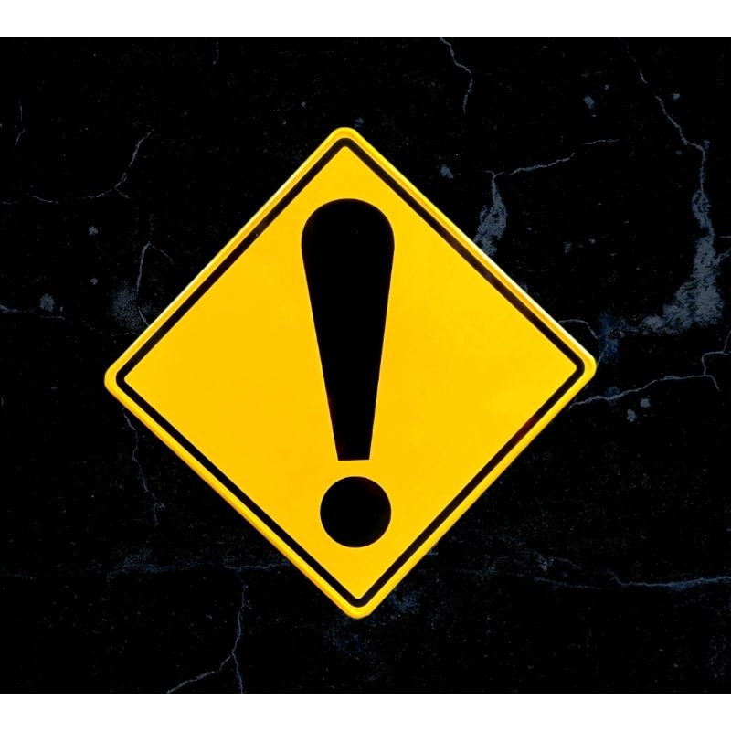 Jual Rambu Hati-Hati 60cm x 60cm | Shopee Indonesia