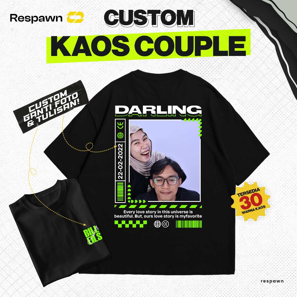 Jual Baju Bucin Viral Kekinian Exclusive | Kaos Couple Pasangan Custom ...