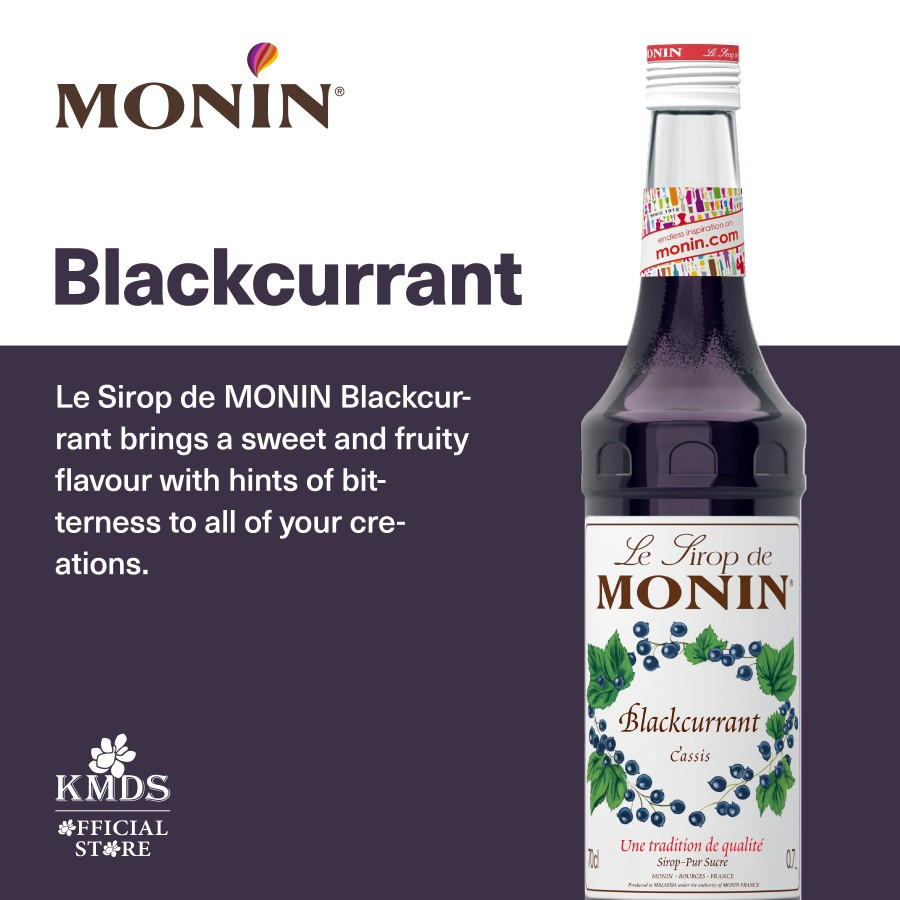 Jual MONIN BLACKCURRANT SYRUP 70CL 700ML | Shopee Indonesia