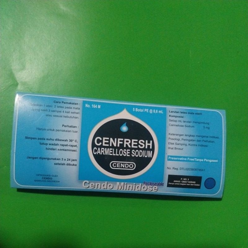 Jual cenfresh minidose original nutrisi mata | Shopee Indonesia