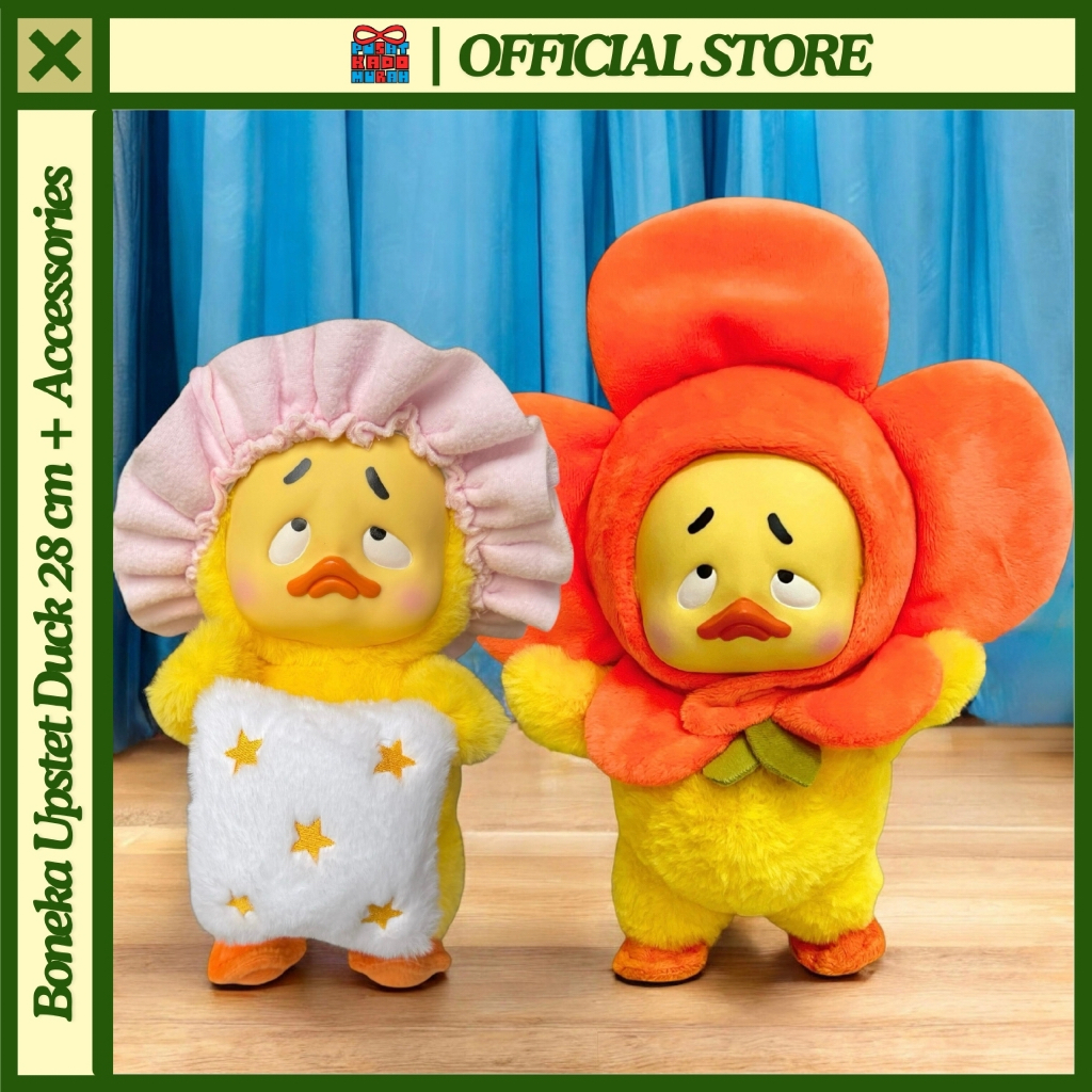 Jual Boneka Upset Duck Bebek Sedih 28 cm Muka Karet - Pusat Kado Murah ...