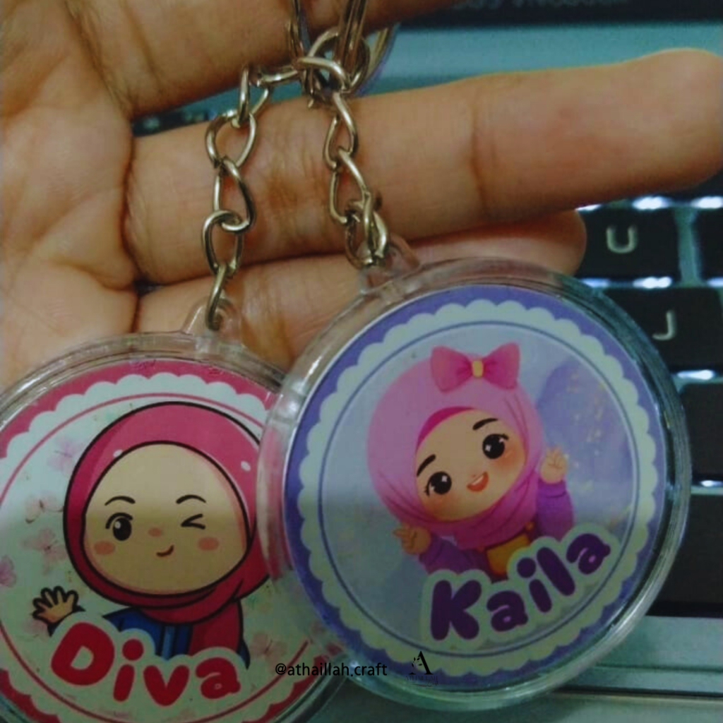 Jual GANCI AKRILIK KARAKTER CUSTOM FOTO & NAMA | BISA CUSTOM FOTO ...