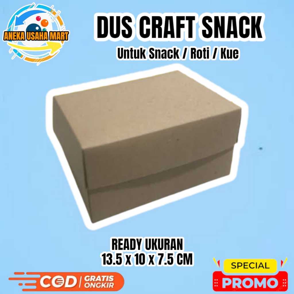 Jual Snack Box Aqua T Kotak Makanan Ringan Dus Snack Kertas Paper Box ...