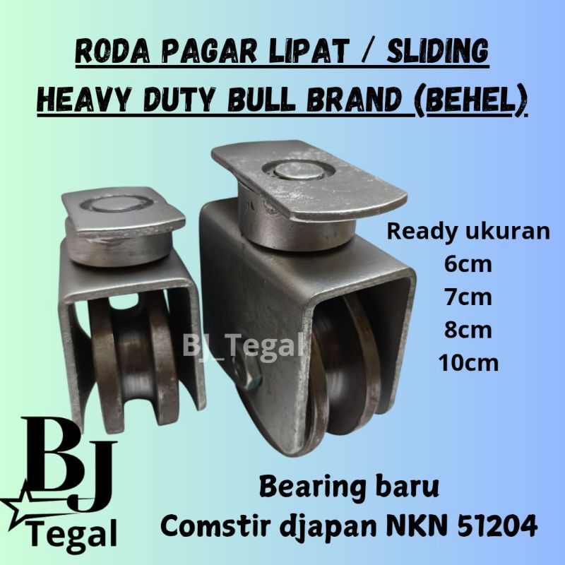 Jual Roda Pagar Lipat Heavy Duty Roda Pintu Pagar Sliding Roda Sliding ...