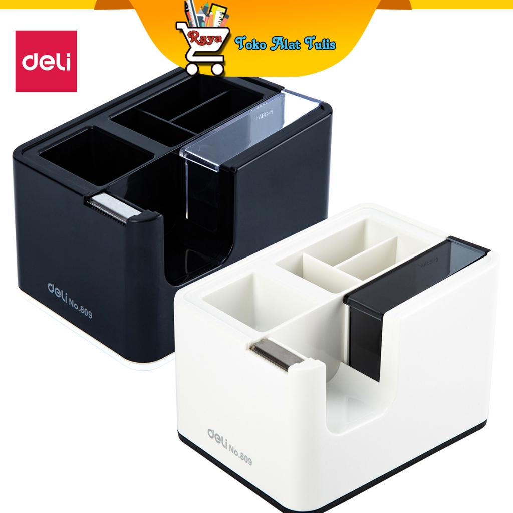 Jual Deli Tape Dispenser 124x95x87mm E809 | Shopee Indonesia