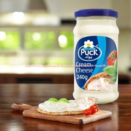 Jual Puck 240gr Processed Cream Cheese Spread Selai Rasa Krim Keju ...