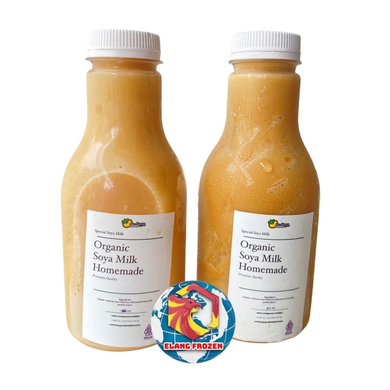 Jual Susu Kedelai Organik Brown Sugar | Organic Soya Milk Homemade ...