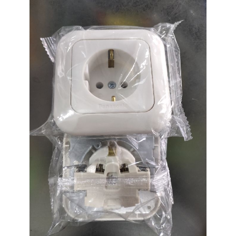 Jual STOP KONTAK PANASONIC TANAM TEMBOK | Shopee Indonesia
