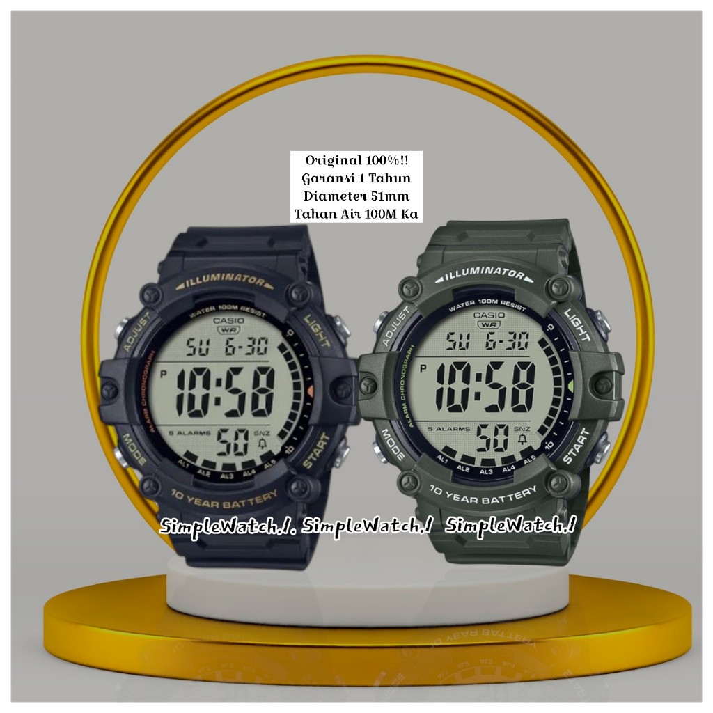 Jual Original 100%!! Casio AE-1500WHX-1AVDF AE-1500WHX-3AVDF Jam Tangan Pria AE1500WH BIG SiZE ...