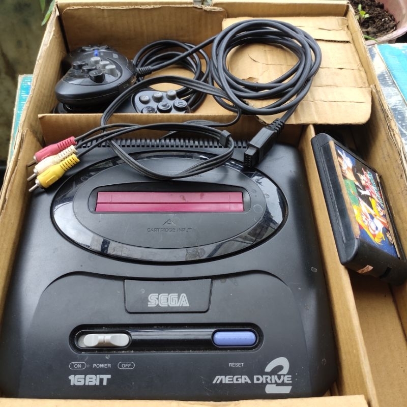 Jual Sega Md2 Sega Mega Drive 2 MESIN ORIGINAL | Shopee Indonesia