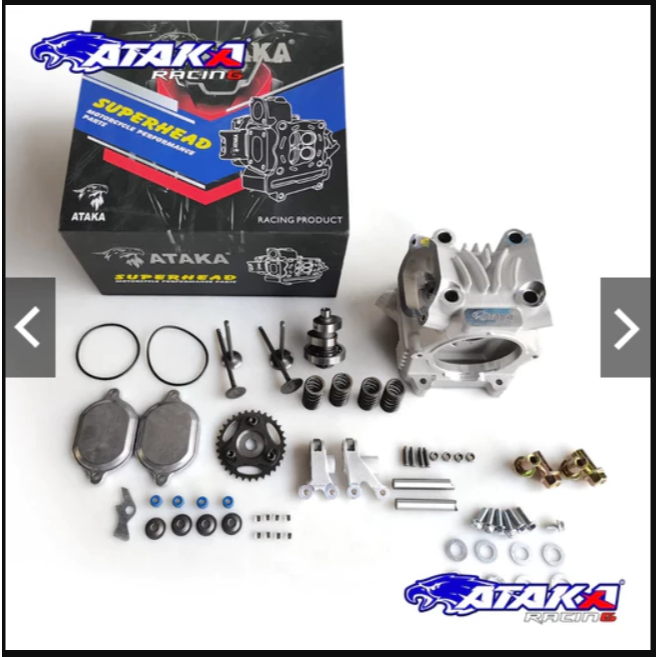 Jual HEAD MIO KLEP 4 PORTING CNC 24/21 HEAD SET | Shopee Indonesia