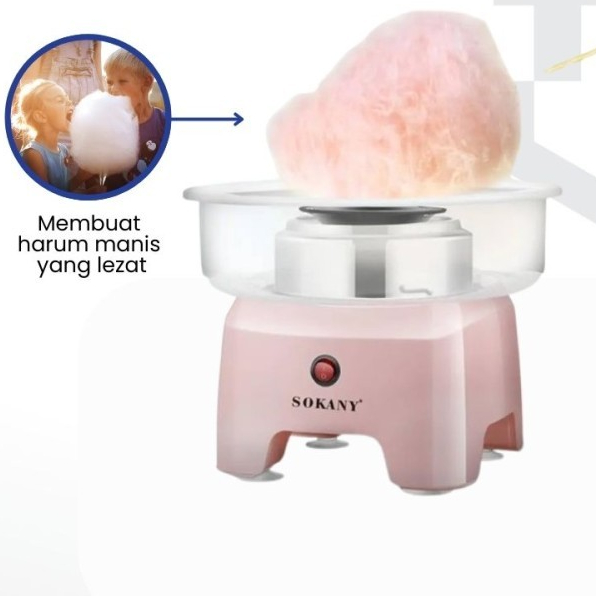 Jual Mesin Pembuat Permen Kapas Gulali/Cotton Candy Harum Manis Rambut ...