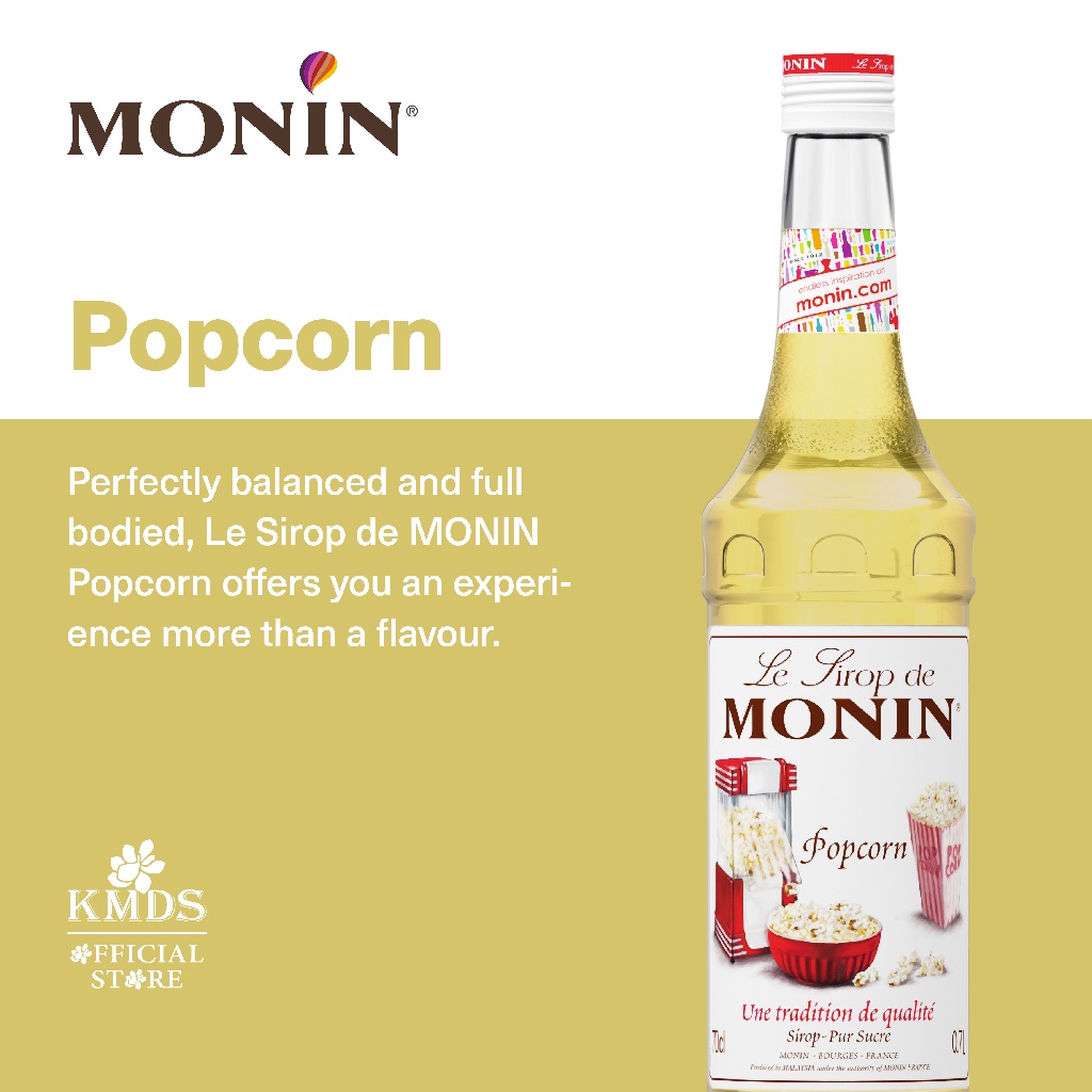 Jual Monin Popcorn Syrup 70 CL 700 ML | Shopee Indonesia
