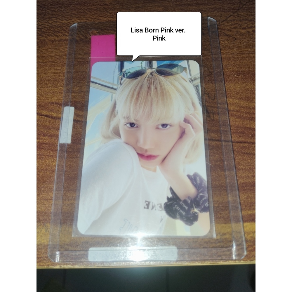 Jual Lisa Born Pink Blackpink Photocard | Shopee Indonesia