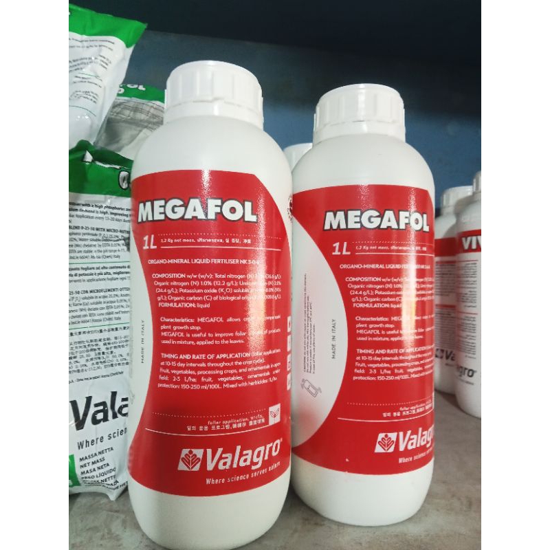 Jual Nutrisi peningkatan sistem Imun Tanaman MEGAFOL 1 Liter dari Valagro | Shopee Indonesia