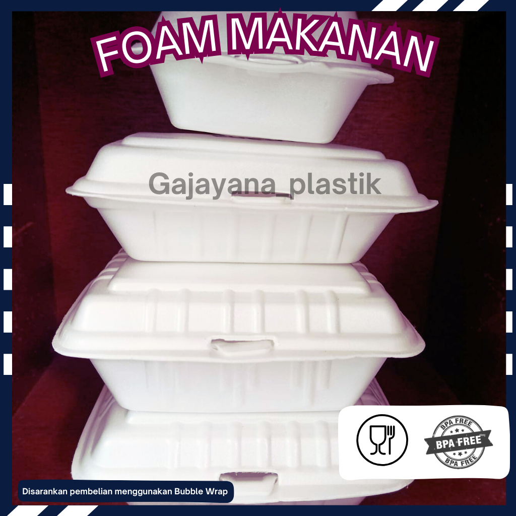 Jual FOAM MAKANAN / STEREFOAM MAKANAN/ FOAM BURGER / FOAM PANGSIT ...
