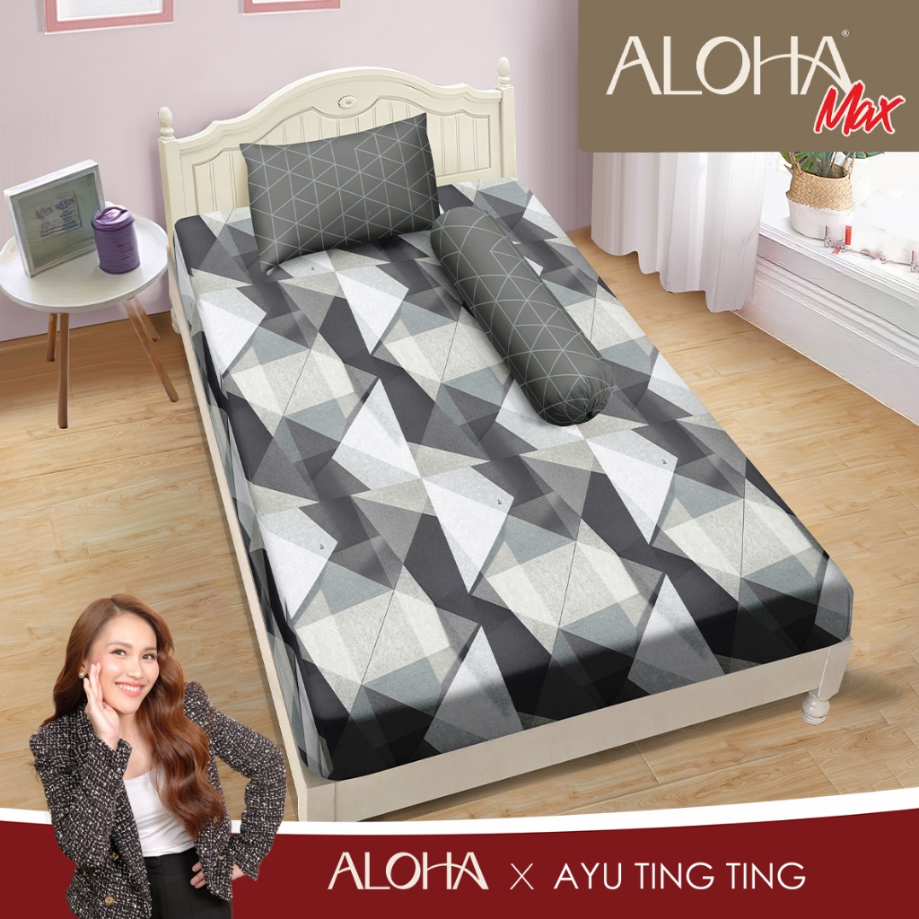 Jual Aloha Max x Ayu Ting Ting - Sprei SIngle 100x200 Tinggi 25Cm ...